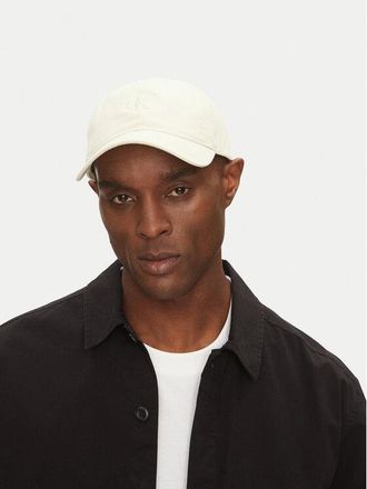 Calvin Klein Cap 6 Panel Small Monogram LV04G5002G Creme