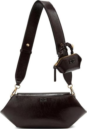 Ganni Magnetic-fastening Clucth Bag