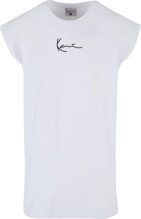 Karl Kani Herren KM212-001-1 Small Signature Sleeveless Tee White, S