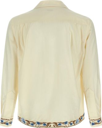 Bode Noveau Vine Shirt - Cream