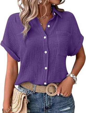 Generic Tee Shirt Femme, Chemisier de soirée Grande Taille, Haut Paillette, débardeur décontracté pour Femme, Top Manches Longues Dentelle, Vetement Mode, Che