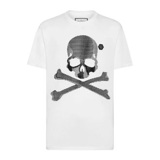 Philipp Plein T-Shirt - - Tops - Herren - Wei&szlig; - XS
