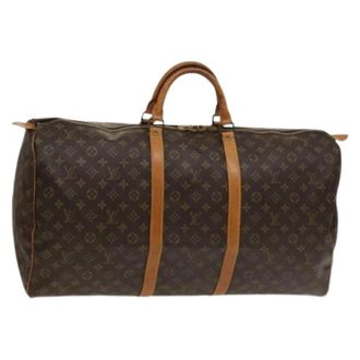 Louis Vuitton unisex, Pre-owned, Brun, Taille: ONE Size Sac Week-end en Toile Pre-owned
