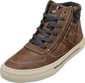 Mustang Jeans Herren High Top Sneaker Rust EU 44