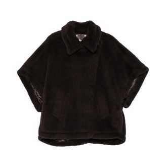 Max Mara Tebei Cape - - Jackets - Damen - Braun - ONE SIZE