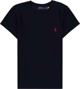 Polo Ralph Lauren Femme, Tops, Bleu, Taille: 36 FR Knit T-Shirt