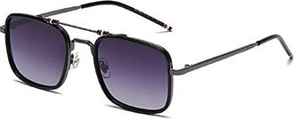 Generic Lunettes de conduite en métal polarisées design 2025 pour hommes et pour femmes, encre de vacances en plein air (couleur : E, taille : moyenne)