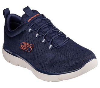Skechers Baskets de qualit&eacute; sup&eacute;rieure pour femme, bleu, 42 EU