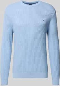 Christian Berg Strickpullover mit Label-Detail