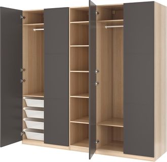 IKEA PAX / MER&Aring;KER Kleiderschrank