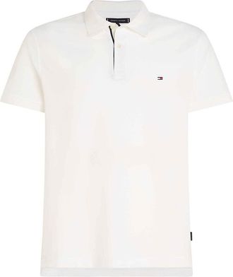 Tommy Hilfiger Herren Poloshirt Kurzarm Regular Fit, Weiß (White), XS