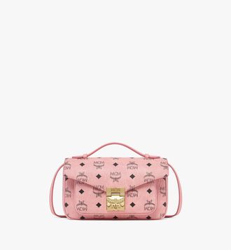 MCM Tracy Umh&auml;ngetasche in Visetos SOFT PINK VISETOS