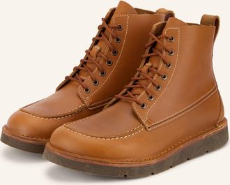 Birkenstock Schn&uuml;rboots Birmingham Moc braun