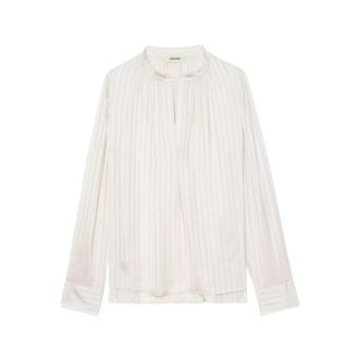 Zadig&Voltaire Tink Satin Bluse - - Blouses & Shirts - Damen - Mehrfarbig - S