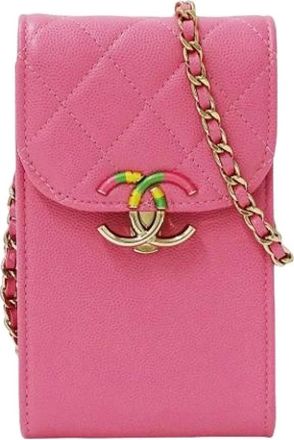 Chanel Sac bandouli&egrave;re vintage Pre-owned - Femme - Pre-owned - Rose - Taille: ONE Size