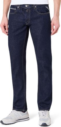 Replay Herren Jeans Grover Stretch, Dark Blue 007-10-1 (Blau), 30W/32L