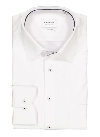 Eterna Herren Hemd wei&szlig; Baumwolle