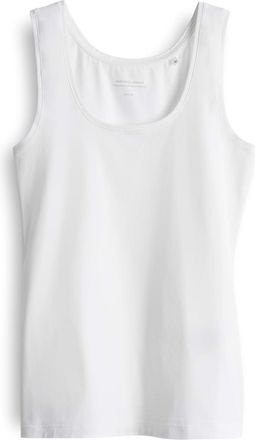 OPUS Damen Top | Tanktop IMILIA Slim aus BCI Cotton Mix White, 40