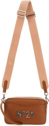 N&deg;21 Femme, Sacs, Brun, Taille: ONE Size Camera Bag Nappa