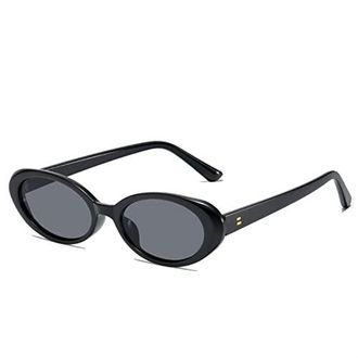 Generic Lunettes de soleil design 2025 à monture ovale pour hommes et femmes, lunettes de sport dextérieur (couleur : A, taille : moyenne), a, Taille unique