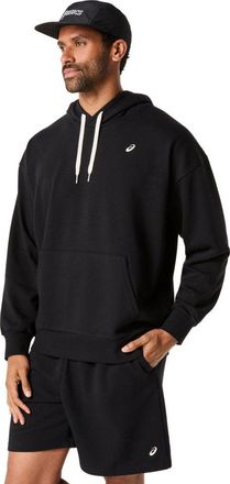 Asics Kapuzensweatshirt FRENCH TERRY RELAXED PULLOVER HOODIE mit K&auml;ngurutasche, sportlicher Stil