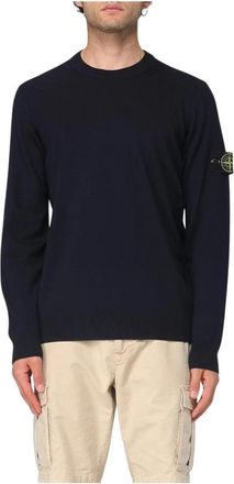 Stone Island Homme, Pulls, Bleu, Taille: XS SweaT-shirts
