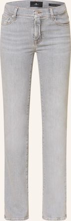 7 For All Mankind Bootcut Jeans Riverstone grau