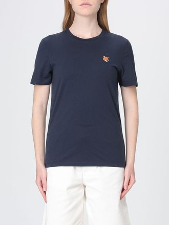 Maison Kitsun&eacute; T-Shirt Femme couleur Bleu