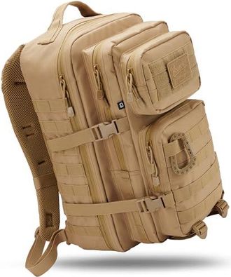 Brandit Sac à dos US Cooper - Large - 40 l - Plusieurs couleurs, sable, Basic / 40 Liter