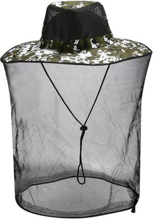 Generic Chapeau de p&ecirc;cheur pour homme et femme en filet pour alpinisme, p&ecirc;che, s&eacute;chage au soleil, gris, Taille unique