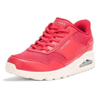 Skechers Womens Uno-Banksia Hands Free Slip-ins Sneaker, Rot/Ausflug, einfarbig (Getaway Solids), 36.5 EU