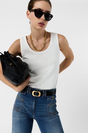 Gerard Darel D&eacute;bardeur en coton - MARAUDE - Blanc