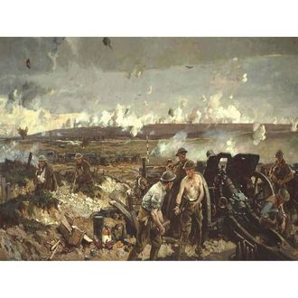 Wee Blue Coo Jack Battle Vimy Ridge Art Print Poster Wall Decor Kunstdruck Poster Wand-Dekor-12X16 Zoll
