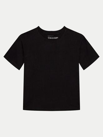 Calvin Klein Jeans T-Shirt IB0IB02353 Schwarz Relaxed Fit