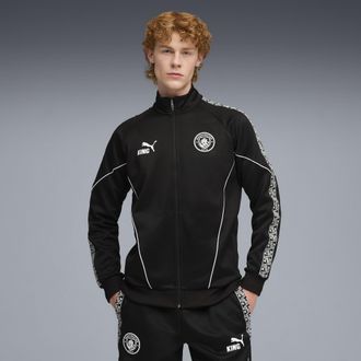 Puma Manchester City KING Anthem Jacke Herren, Kleidung, Schwarz, 3XL