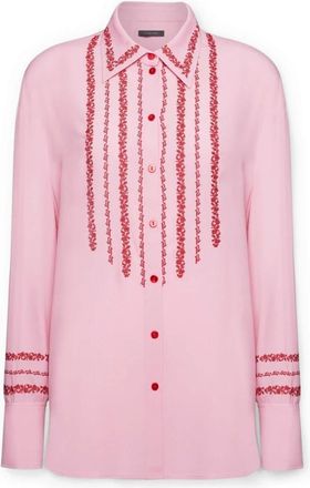 Elena Miro Damen, Blusen & Hemden, Rosa, 2XLGröße