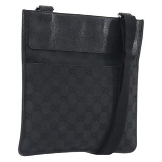 Gucci Pre-owned Vintage GG Canvas Schultertasche - - Pre-owned - Damen - Schwarzk - ONE SIZE