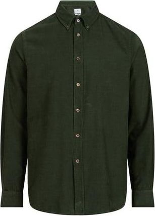 Paul Smith Chemise droite en velours en coton