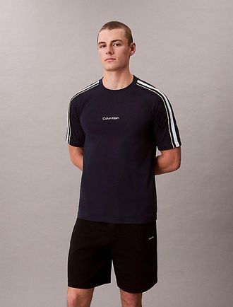 Calvin Klein Gym-t-shirt Aus Performance-baumwoll-mix - Shoreline - Herren - 2XL