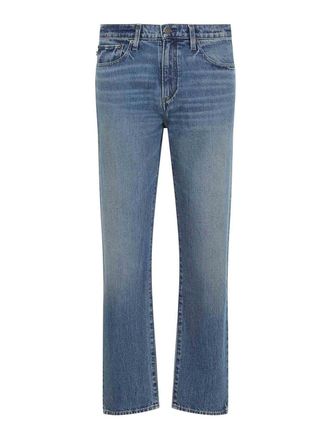 Ralph Lauren Purple Label Straight Leg Jeans - Jeansblau