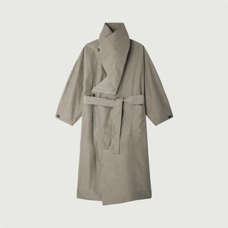 SOEUR TRENCH ALBATROS GRIS