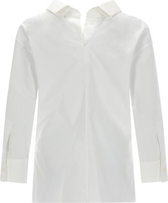 Givenchy Cut-Out Cotton Shirt - White