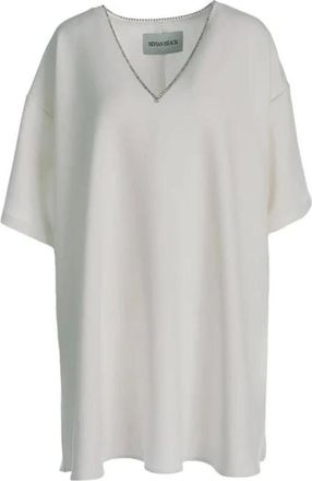 Silvian Heach Damen, Kleider, Wei&szlig;, 2XSGr&ouml;&szlig;e