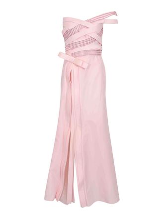 Tarik Ediz Robe De Soir&eacute;e - Rose