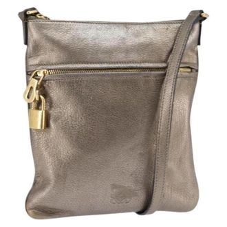 Loewe Pre-owned Leder-Schultertasche - - Pre-owned - Damen - Braun - ONE SIZE