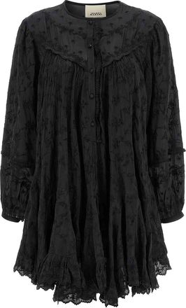 Isabel Marant Robe Au Genou - Noir