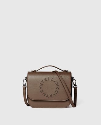 Stella McCartney Logo Messenger Crossbody Bag