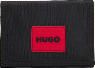HUGO BOSS Hugo Kleine Leder-Geschenkset Gb_Nylon Multicard schwarz