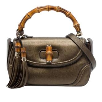 Gucci Pre-owned New Bamboo Satchel - - Pre-owned - Damen - Braun - ONE SIZE