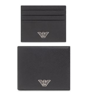 Emporio Armani Homme, Accessoires, Noir, Taille: ONE Size Wallet Set with Logo